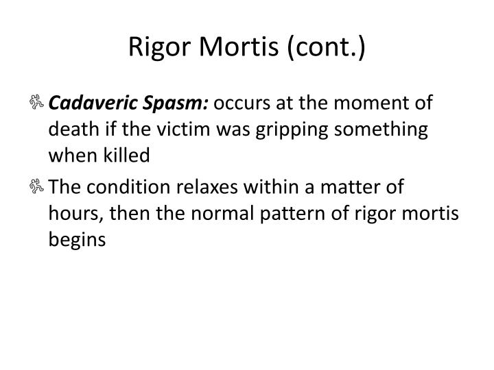 PPT - FORENSIC PATHOLOGY PowerPoint Presentation - ID:2052267