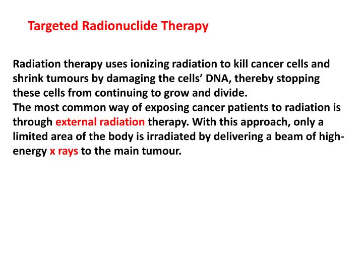 PPT - Radionuclide therapy PowerPoint Presentation - ID:2052275