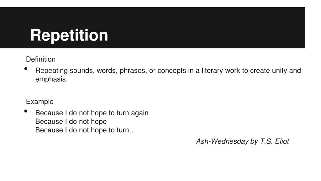 PPT - Literary Terms PowerPoint Presentation, free download - ID:2052456