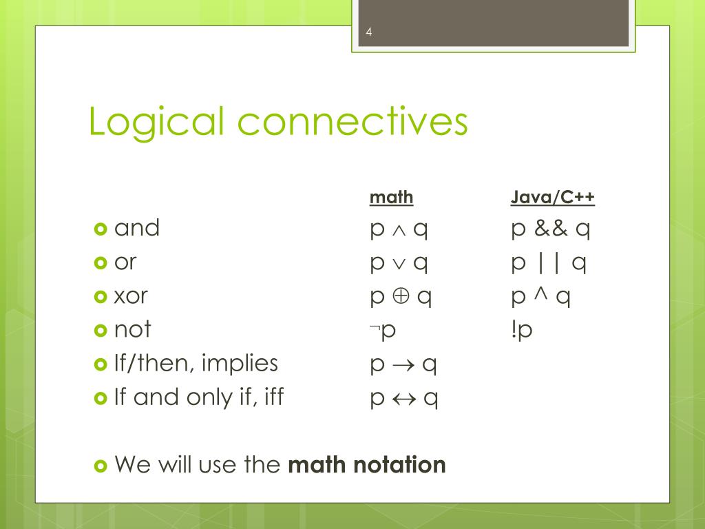 PPT - Logical Connectives in Discrete Mathematics PowerPoint ... PPT - Logical Connectives in Discrete Mathematics PowerPoint ...