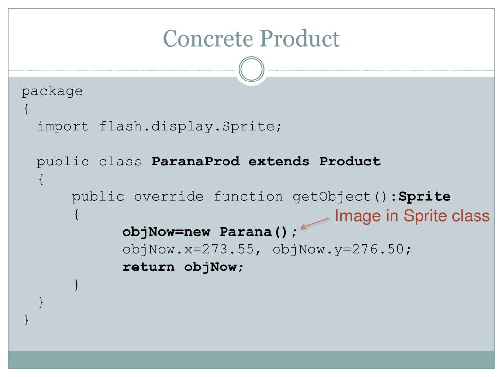 Ppt Factory Method Design Pattern Actionscript 30 Implementation Powerpoint Presentation