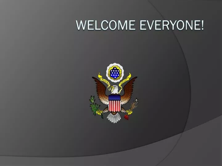 PPT - Welcome Everyone ! PowerPoint Presentation, free download - ID ...