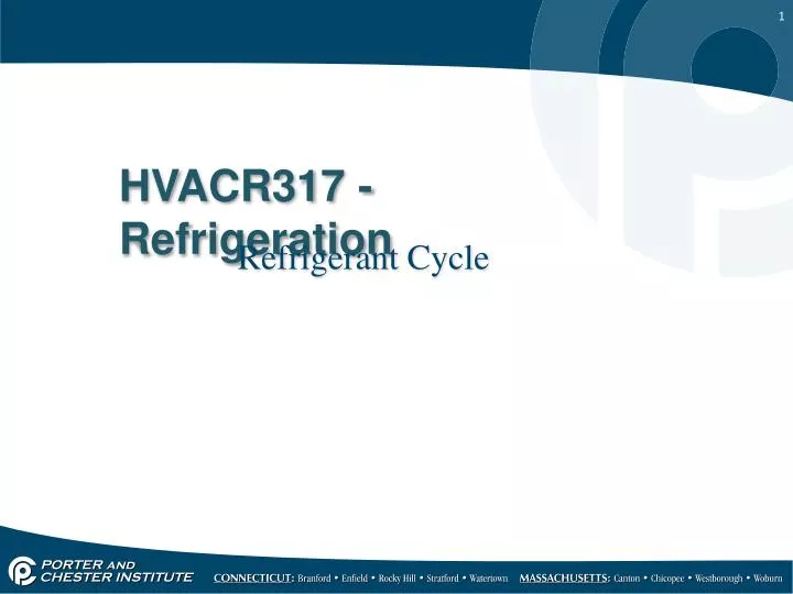 PPT - HVACR317 - Refrigeration PowerPoint Presentation, free download ...
