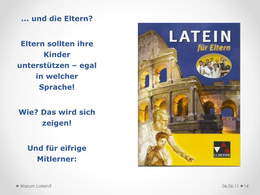PPT - Salvete , discipuli et parentes et omnes amici linguae Latinae ...