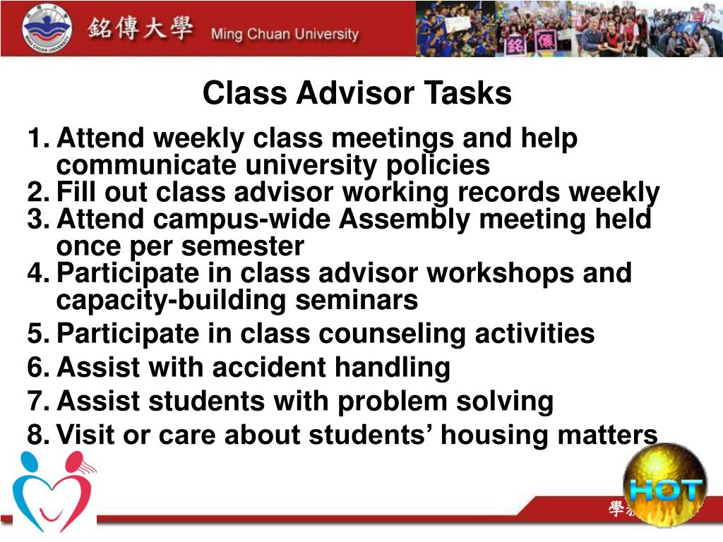 PPT - 2010-2011 International Student Class Advisor Meeting Student ...