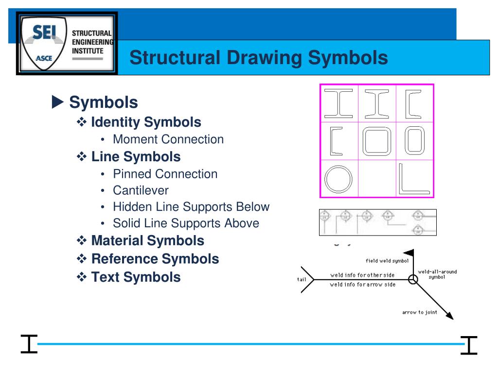 Structural Engineering Drawing Symbols Structural Engineering Drawing Symbols