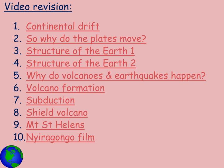 PPT - The Restless Earth Year 11 revision PowerPoint Presentation - ID ...