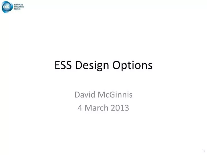 PPT - ESS Design Options PowerPoint Presentation, free download - ID ...