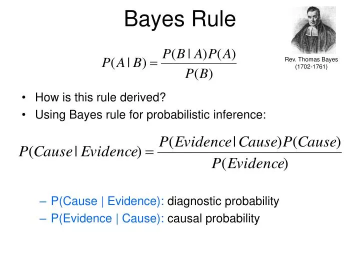PPT - Bayes Rule PowerPoint Presentation, free download - ID:2056231 PPT - Bayes Rule PowerPoint Presentation, free download - ID:2056231