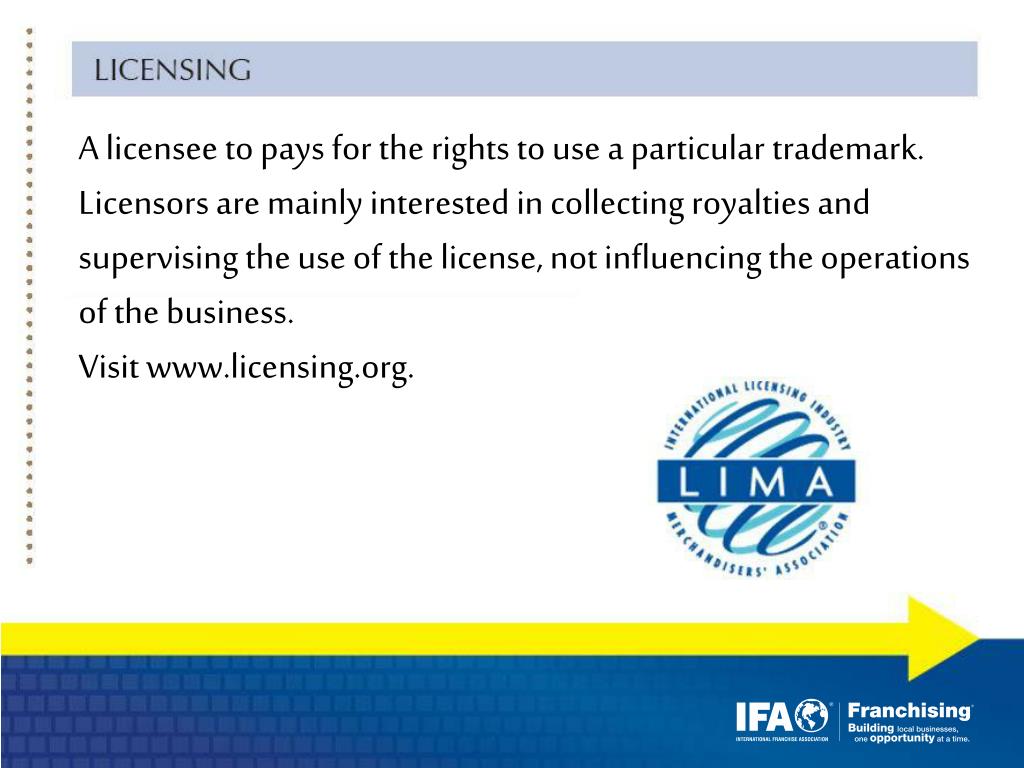 PPT - Types of Franchising Michael Isakson Chairman of IFA ...