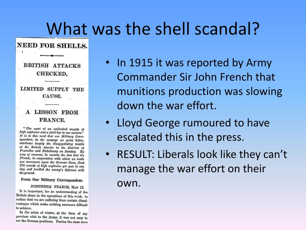 PPT - The Impact of WWI on Scottish Politics PowerPoint Presentation ...