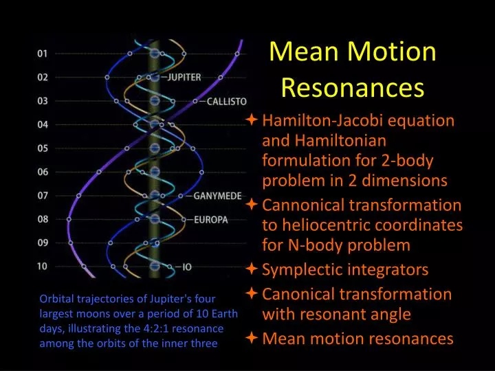 PPT - Mean Motion Resonances PowerPoint Presentation, free download ...