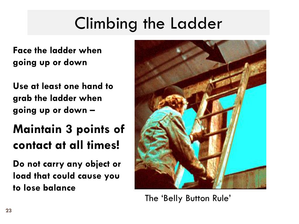 PPT - Slips, Trips and Falls – Ladder Safety PowerPoint Presentation ...
