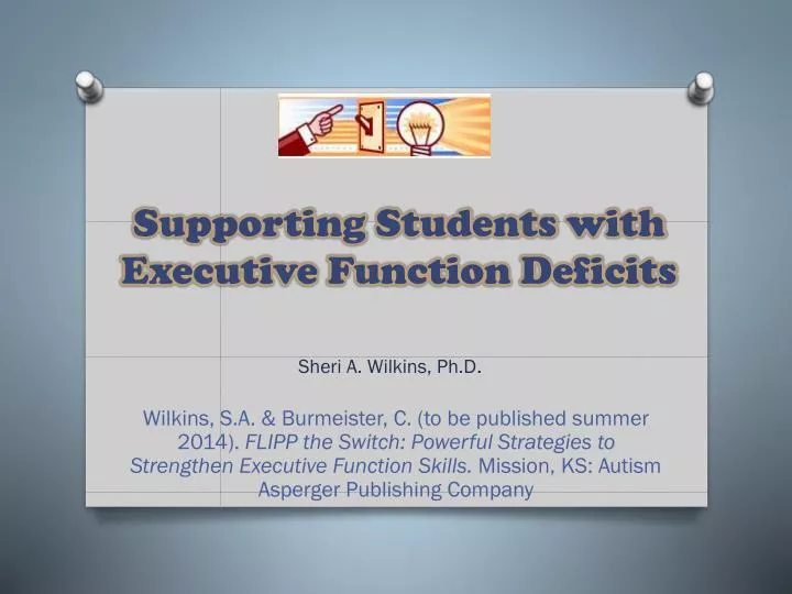 PPT - Supporting Students with Executive Function Deficits PowerPoint ... PPT - Supporting Students with Executive Function Deficits PowerPoint ...