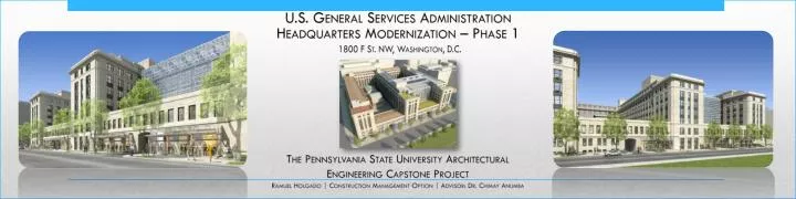 PPT - U.S. General Services Administration Headquarters Modernization ...