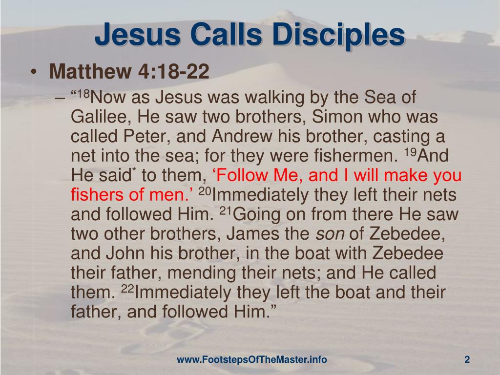 PPT - In The Footsteps Of The Master: The Life and Times of Jesus ...