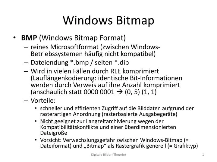 PPT - Windows Bitmap PowerPoint Presentation, free download - ID:2058078