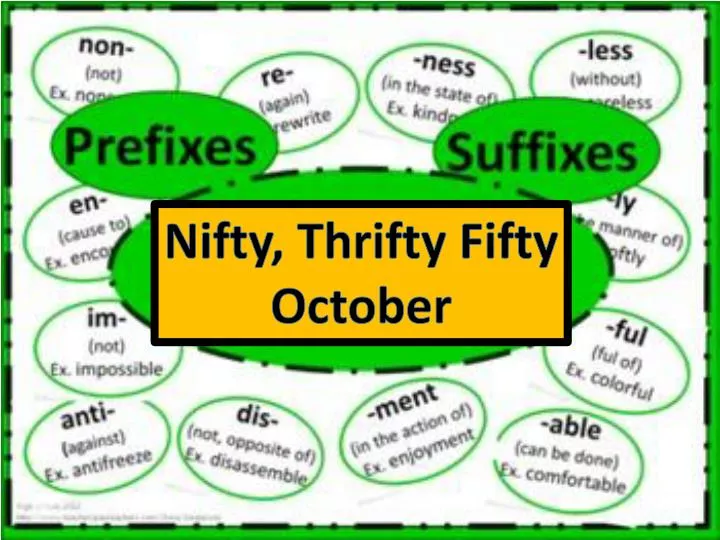 PPT - Nifty, Thrifty Fifty October PowerPoint Presentation, free ...