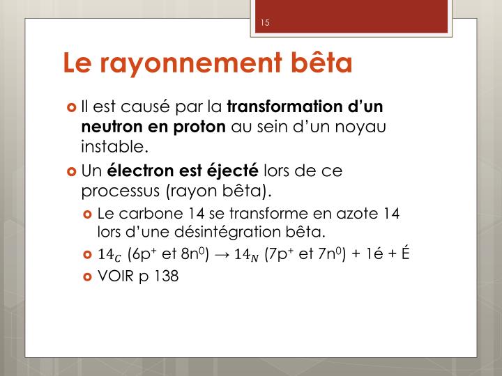 PPT - Transformations nucléaires PowerPoint Presentation - ID:2059280