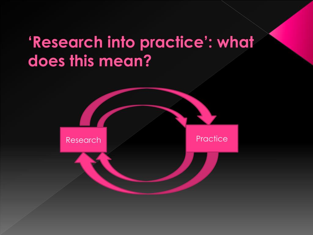 PPT - Some lessons for practice from the international VPL research and ...