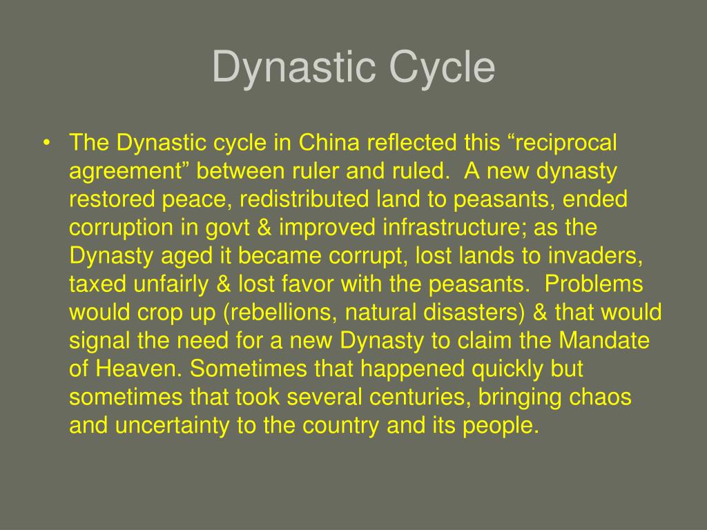 PPT - Dynasties of China PowerPoint Presentation, free download - ID ...