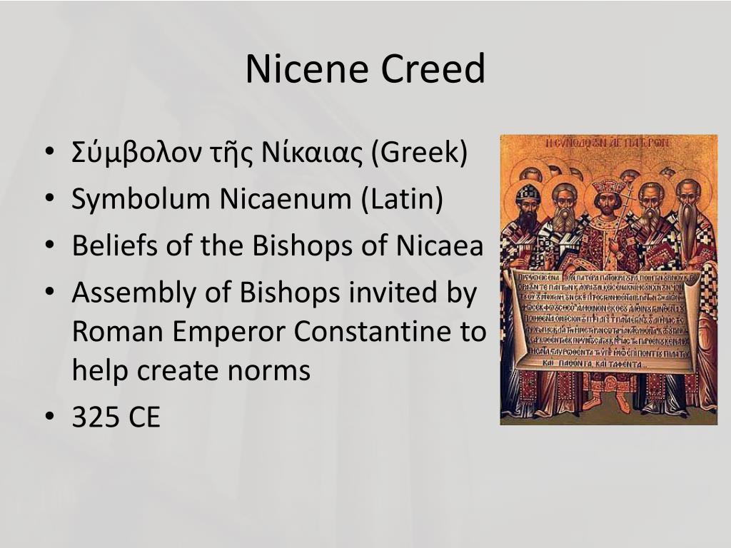 PPT - Origins of the Catholic Creeds PowerPoint Presentation, free ...