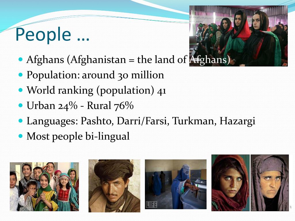 PPT - AFGHANISTAN Culture, History, Politics & Education System ...