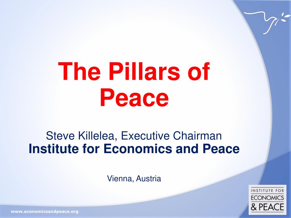 PPT - The Pillars of Peace Steve Killelea, Executive Chairman Institute ...