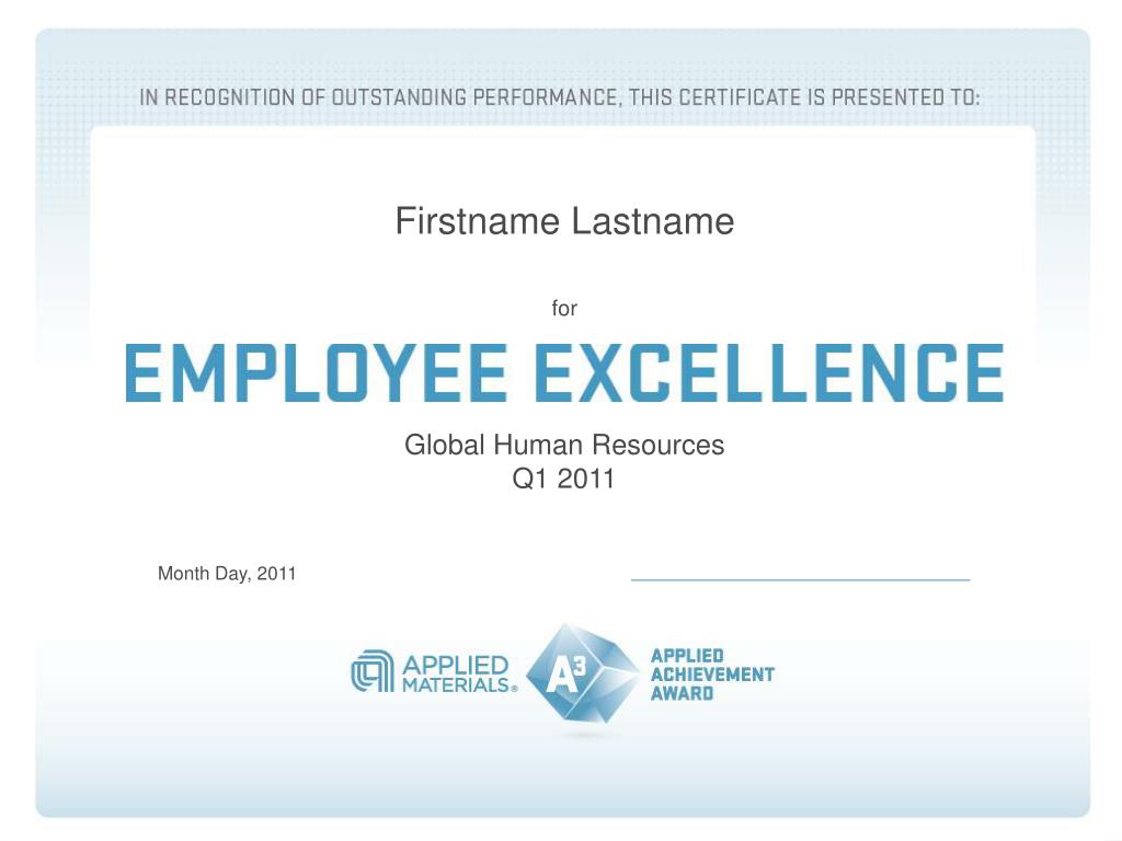 PPT - Quarterly Award Certificate Templates for Printing PowerPoint ...