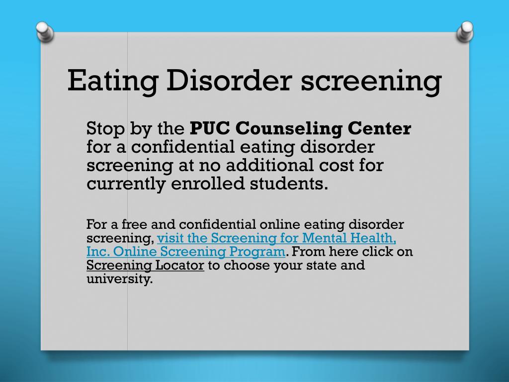 PPT - National Eating Disorder Awareness Month PowerPoint Presentation ...
