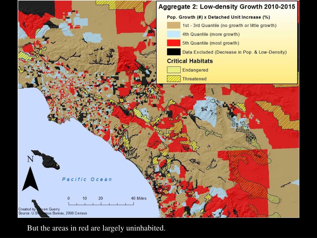 PPT - Low-Density Urbanization and Southern California Critical ...