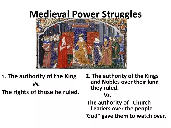 PPT - Medieval Power Struggles PowerPoint Presentation, free download ...