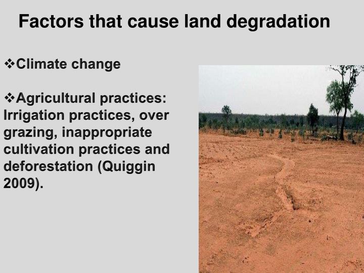 PPT - Land degradation in Australia PowerPoint Presentation - ID:2061313