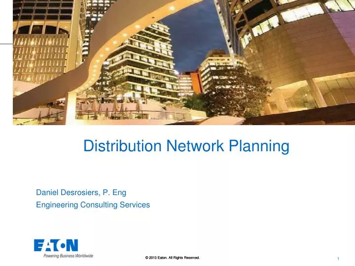 PPT - Distribution Network Planning PowerPoint Presentation, free ... PPT - Distribution Network Planning PowerPoint Presentation, free ...