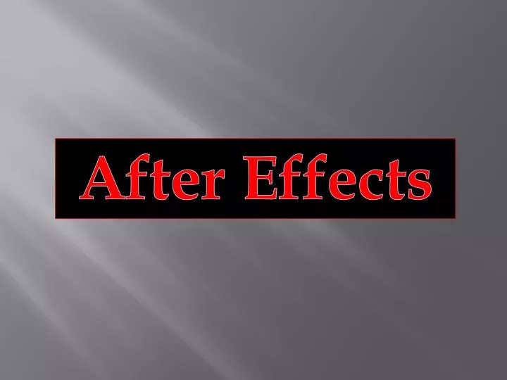 PPT - After Effects PowerPoint Presentation, free download - ID:2061403