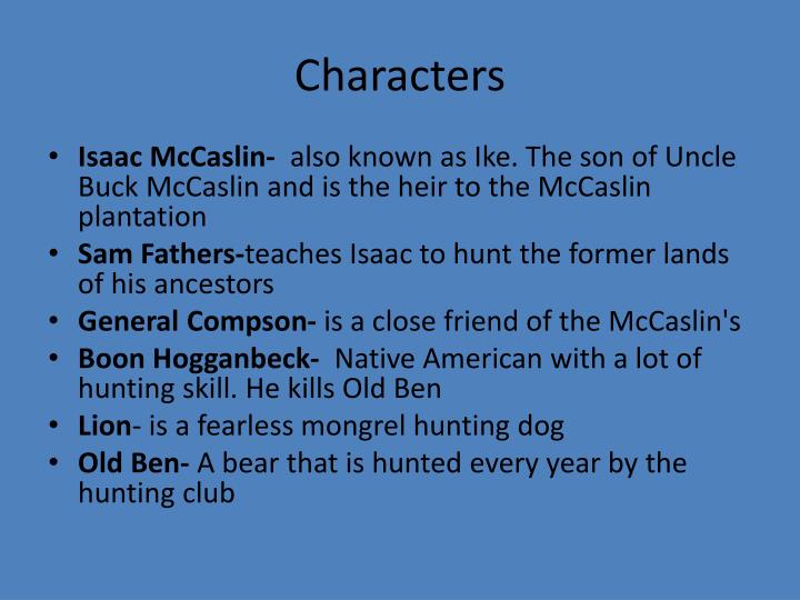 PPT - The Bear By: William Faulkner PowerPoint Presentation - ID:2061897