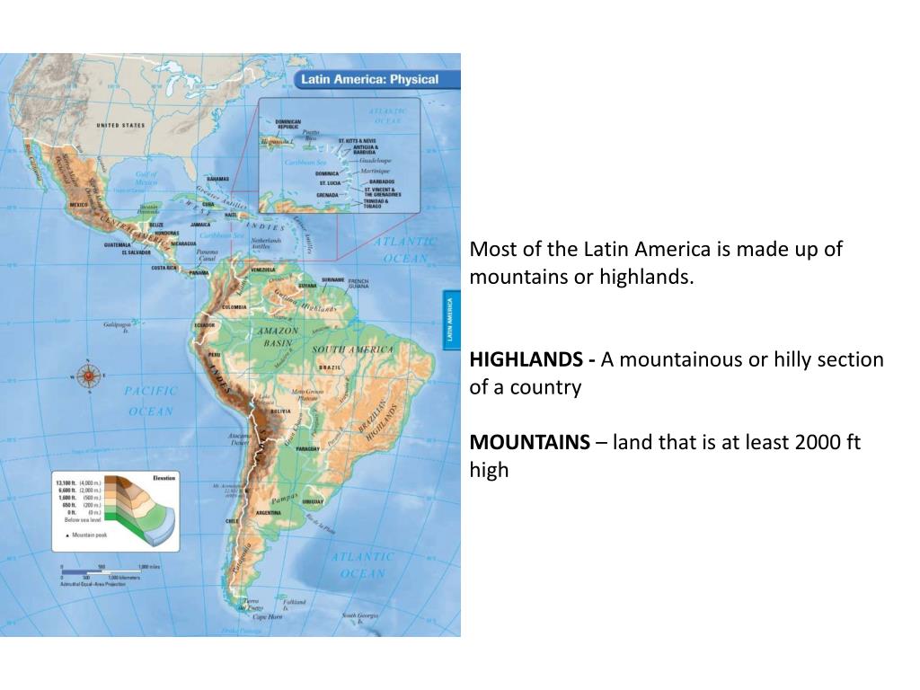PPT - The Geography of Latin America PowerPoint Presentation, free ...