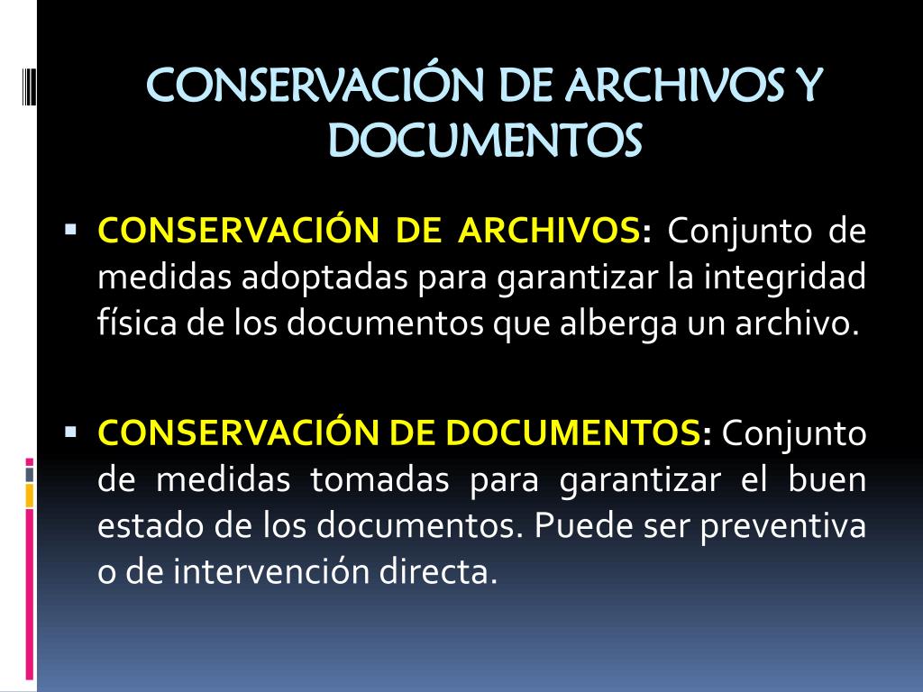 PPT - CURSO BÁSICO SOBRE ORGANIZACIÓN Y MANEJO DE ARCHIVOS PowerPoint Presentation - ID:2062624