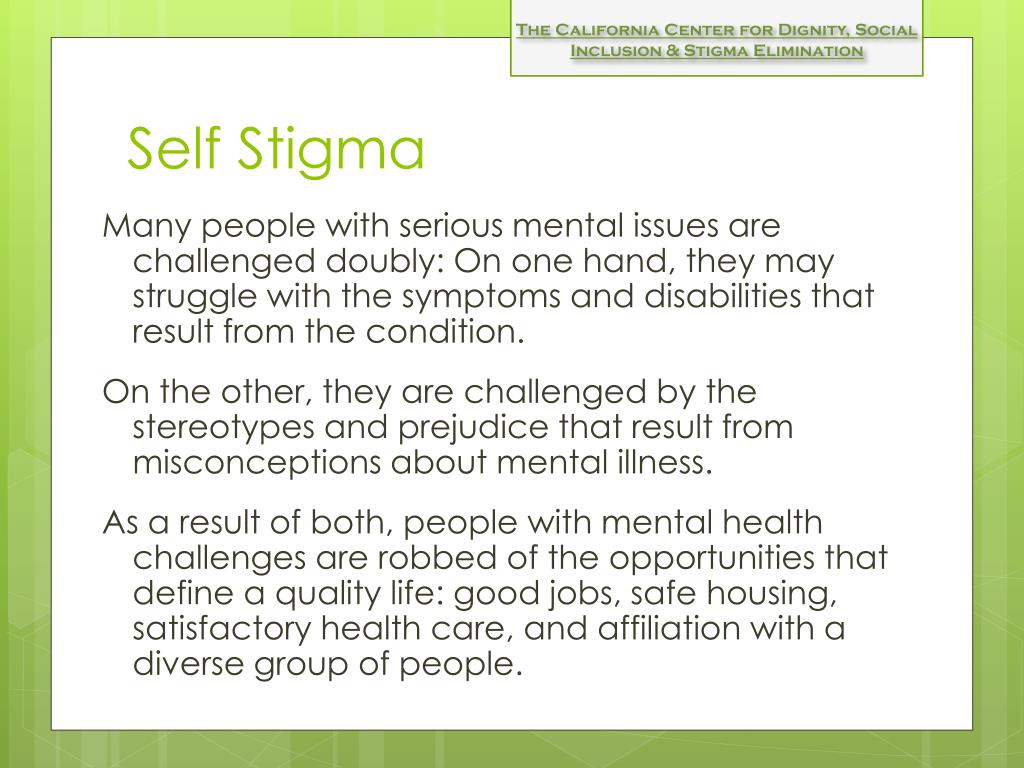 PPT - CALIFORNIA CENTER FOR DIGNITY , SOCIAL INCLUSION & STIGMA ...