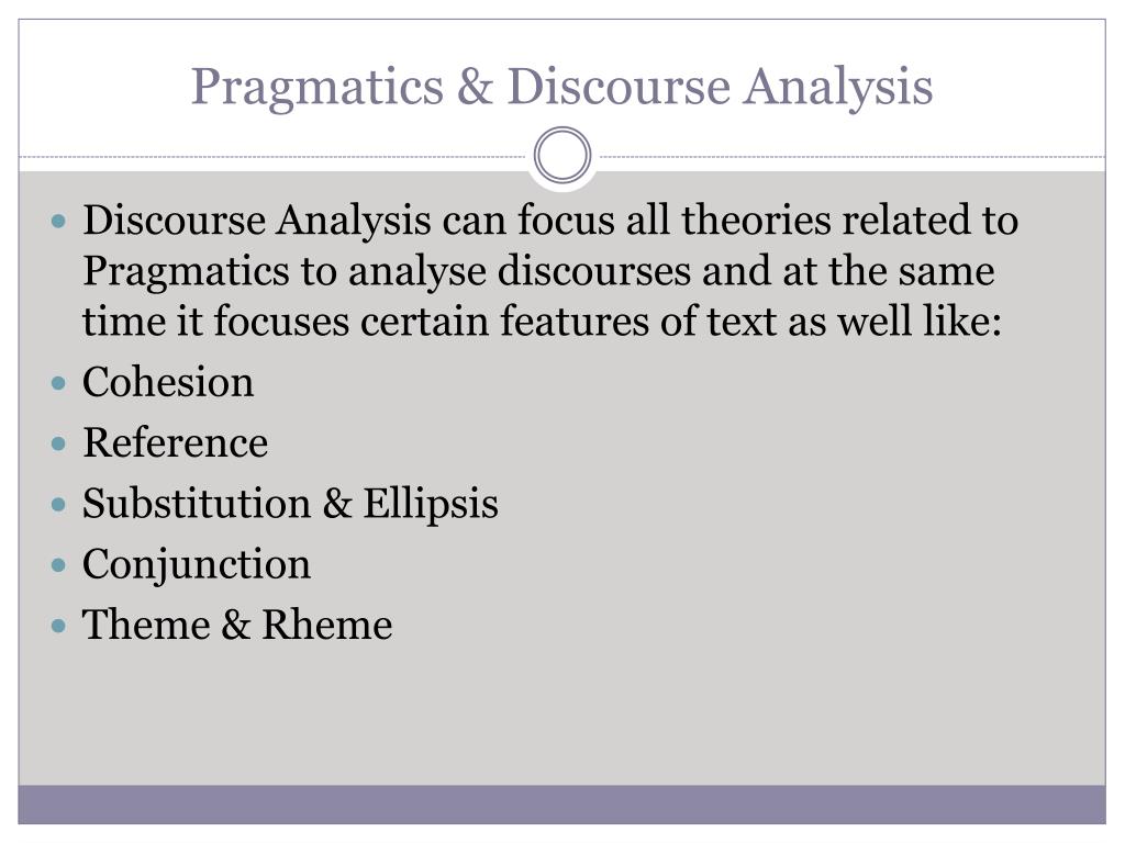 Sentence Analysis Phases