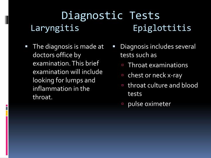 PPT - Laryngitis & Epiglottitis PowerPoint Presentation - ID:2062887