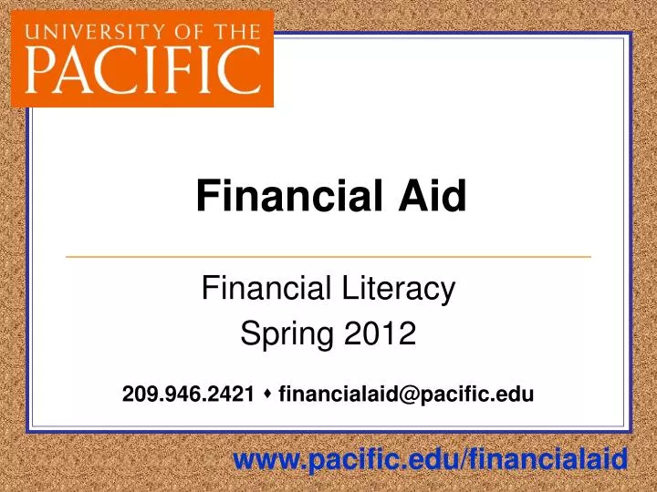 PPT - Financial Aid PowerPoint Presentation, free download - ID:2062929