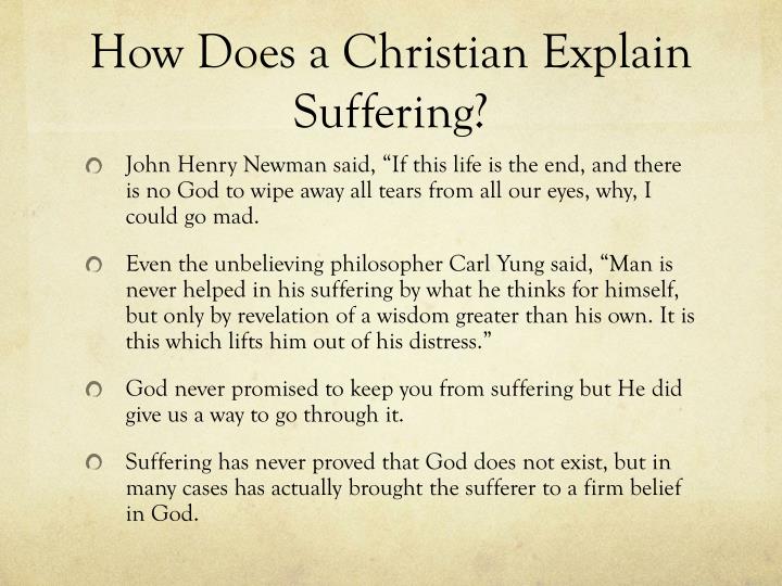 PPT - Why Does God Allow Suffering? PowerPoint Presentation - ID:2063003