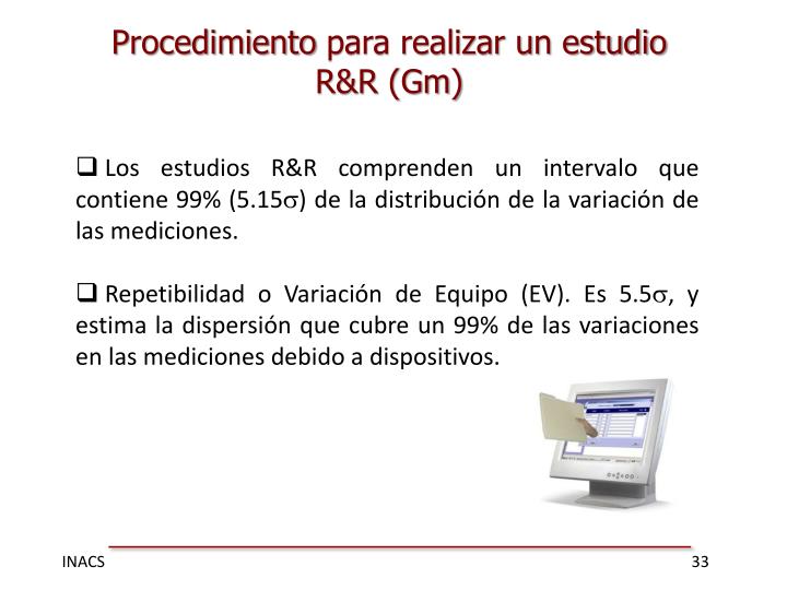 PPT - Calidad de las Mediciones; Repetibilidad y Reproducibilidad (R&R ...