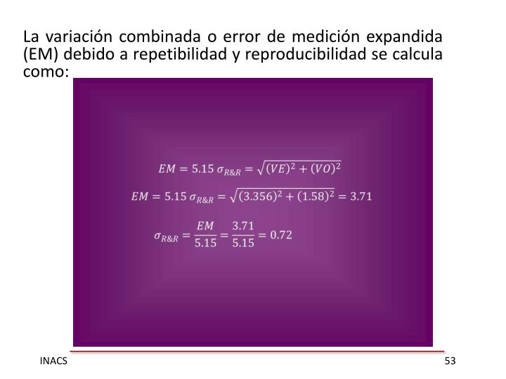 PPT - Calidad de las Mediciones; Repetibilidad y Reproducibilidad (R&R ...