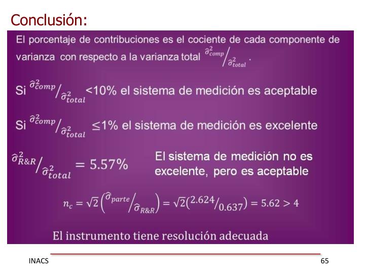 PPT - Calidad de las Mediciones; Repetibilidad y Reproducibilidad (R&R ...