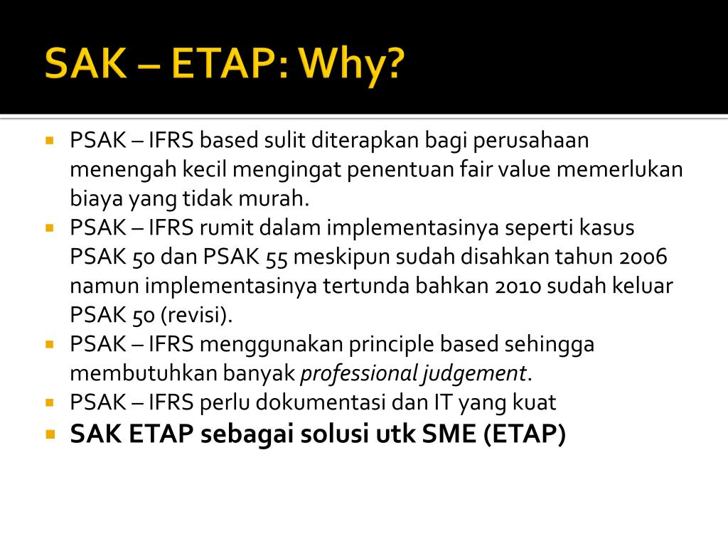PPT - STANDAR AKUNTANSI KEUANGAN ENTITAS TANPA AKUNTABILITAS PUBLIK ...