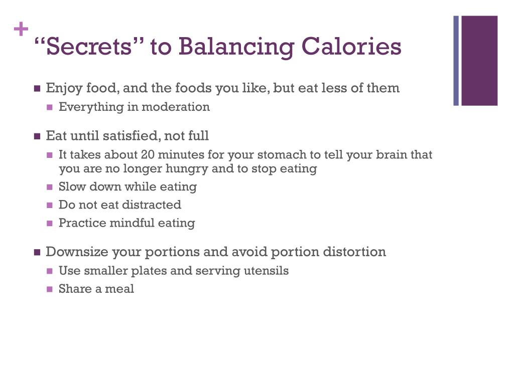 PPT - Balanced Plate, Balanced Life: Secrets to Success with The New ...