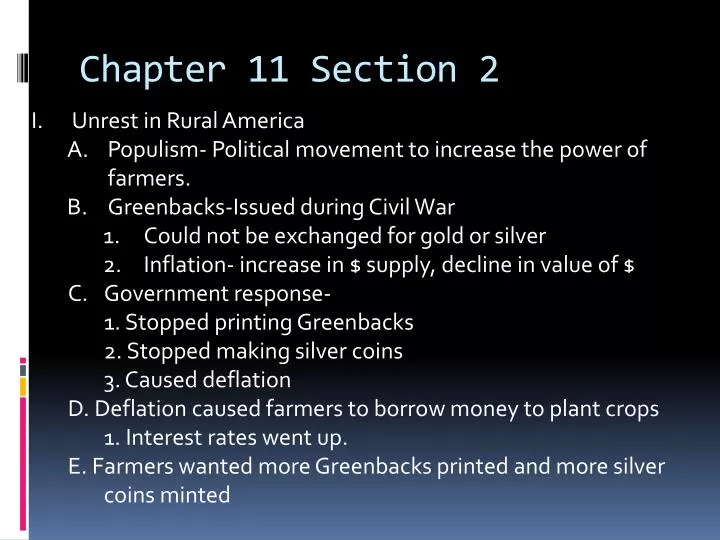 PPT - Chapter 11 Section 2 PowerPoint Presentation, free download - ID:2064160