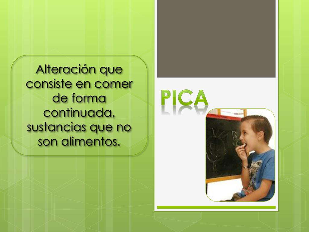 PPT - Trastorno de la ingestión y de la conducta alimentaria de la ...